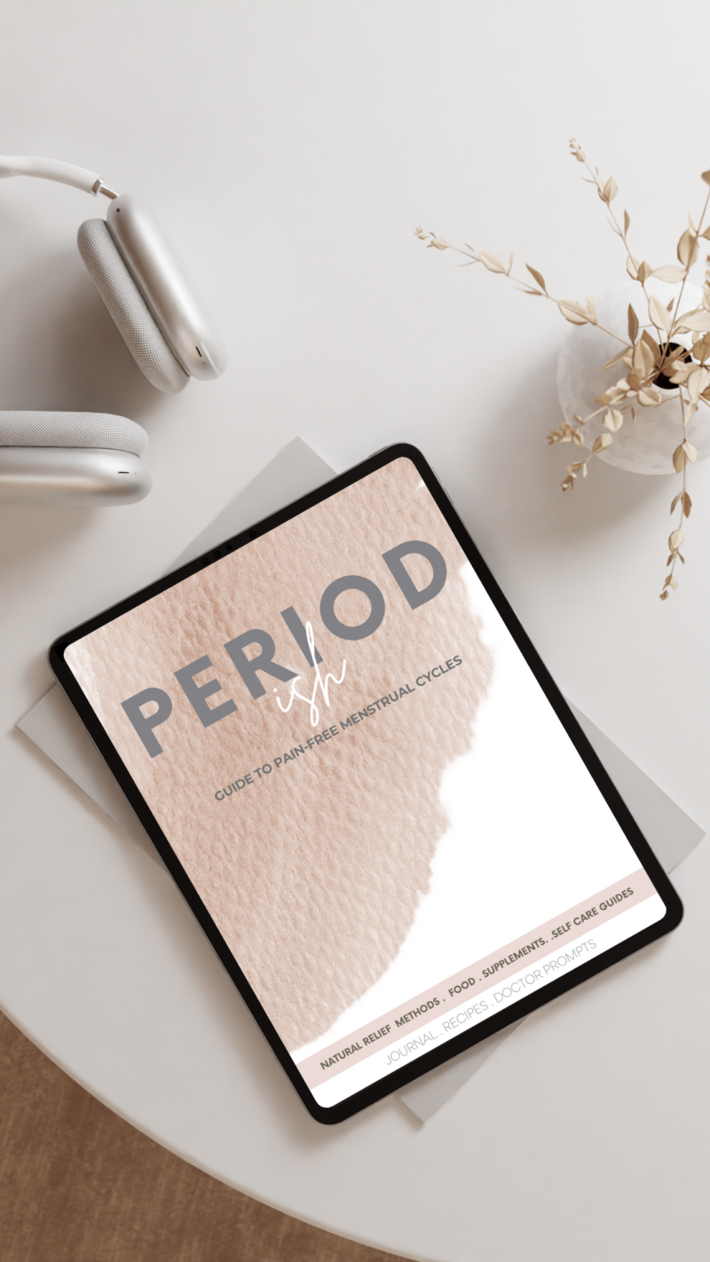 Period Pain Relief Guide - Periodish Ebook & Planner